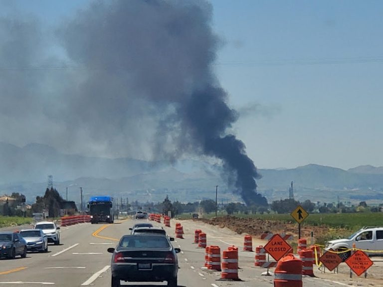Debris, RVs catch fire in Menifee | Valley News