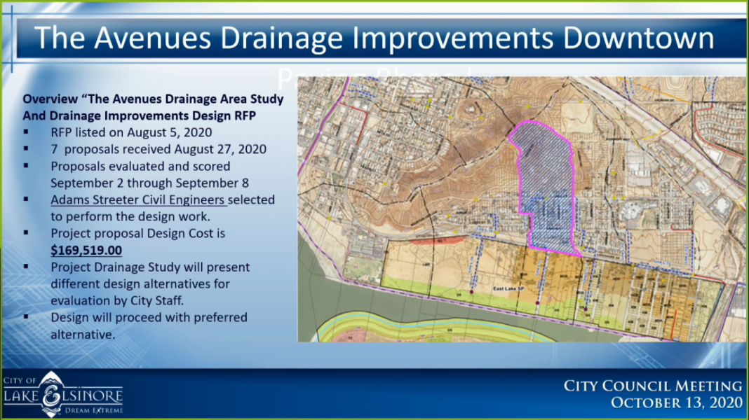 Lake Elsinore approves contract to design drainage fix for ‘Avenues ...