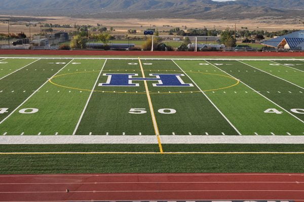 Hamilton receives new football field turf | Valley News