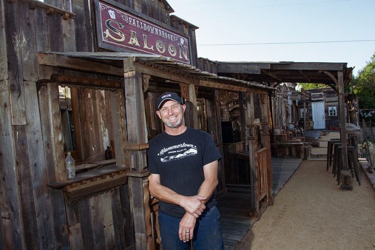 Fallbrook resident creates Western town front at home | Valley News