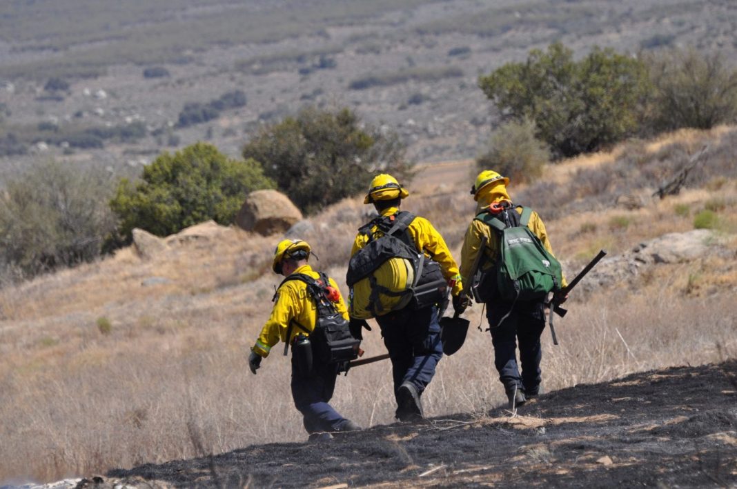 Brush fire in Anza burns 95 acres; 100% contained | Valley News