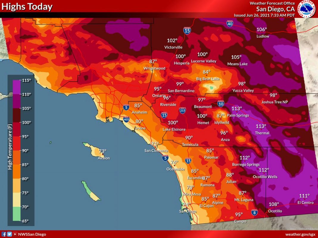 Another heat wave bearing down on Riverside County | Valley News