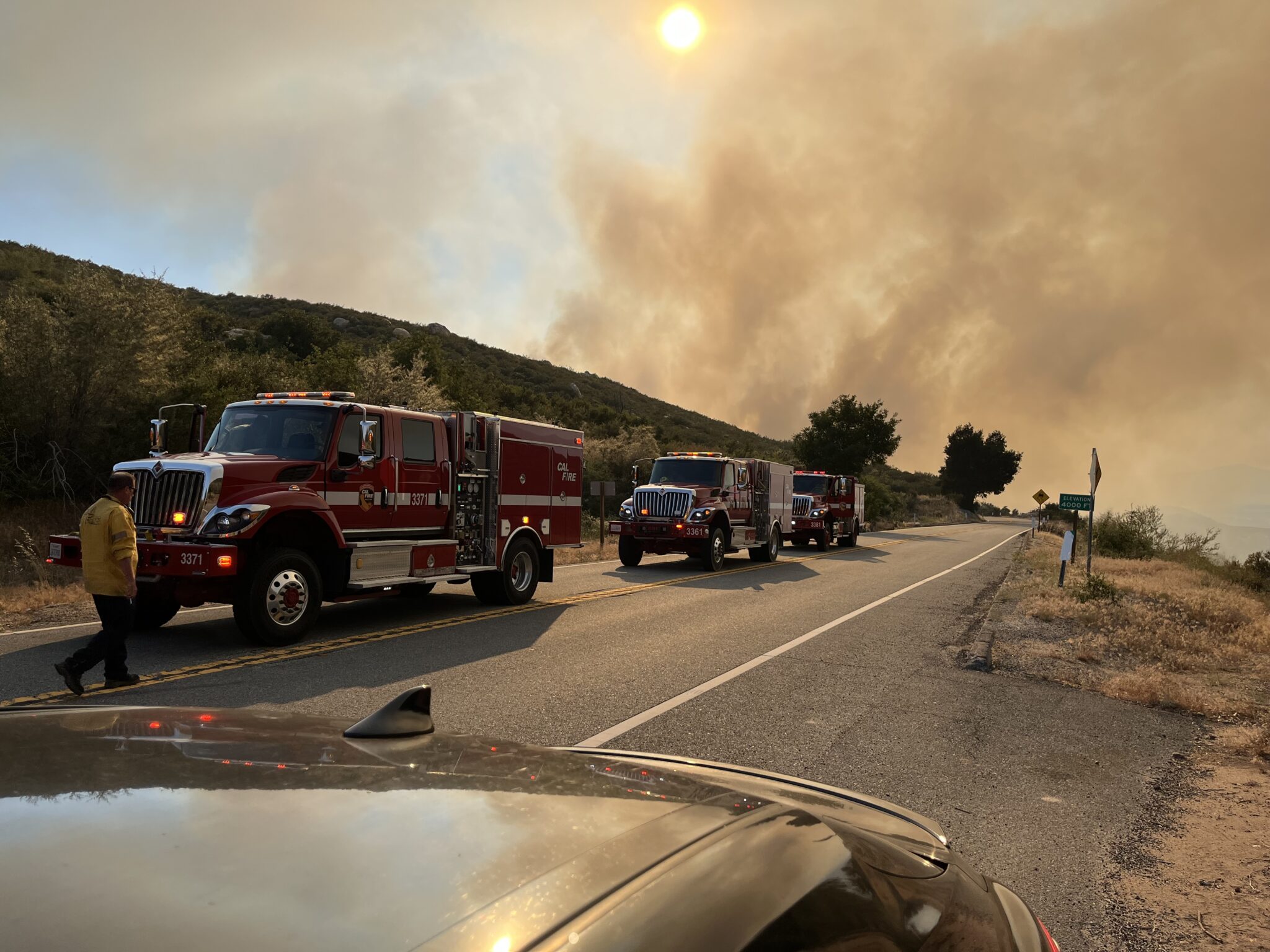 Wolf Fire grows to 2414 acres with 35% containment; Evacuation orders ...
