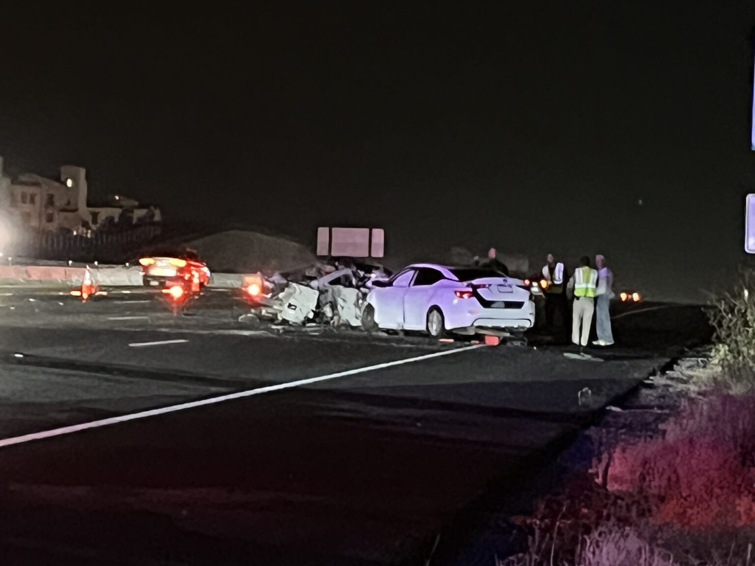 Two adults, two teens killed in fiery I-15 crash, deceased Nissan ...